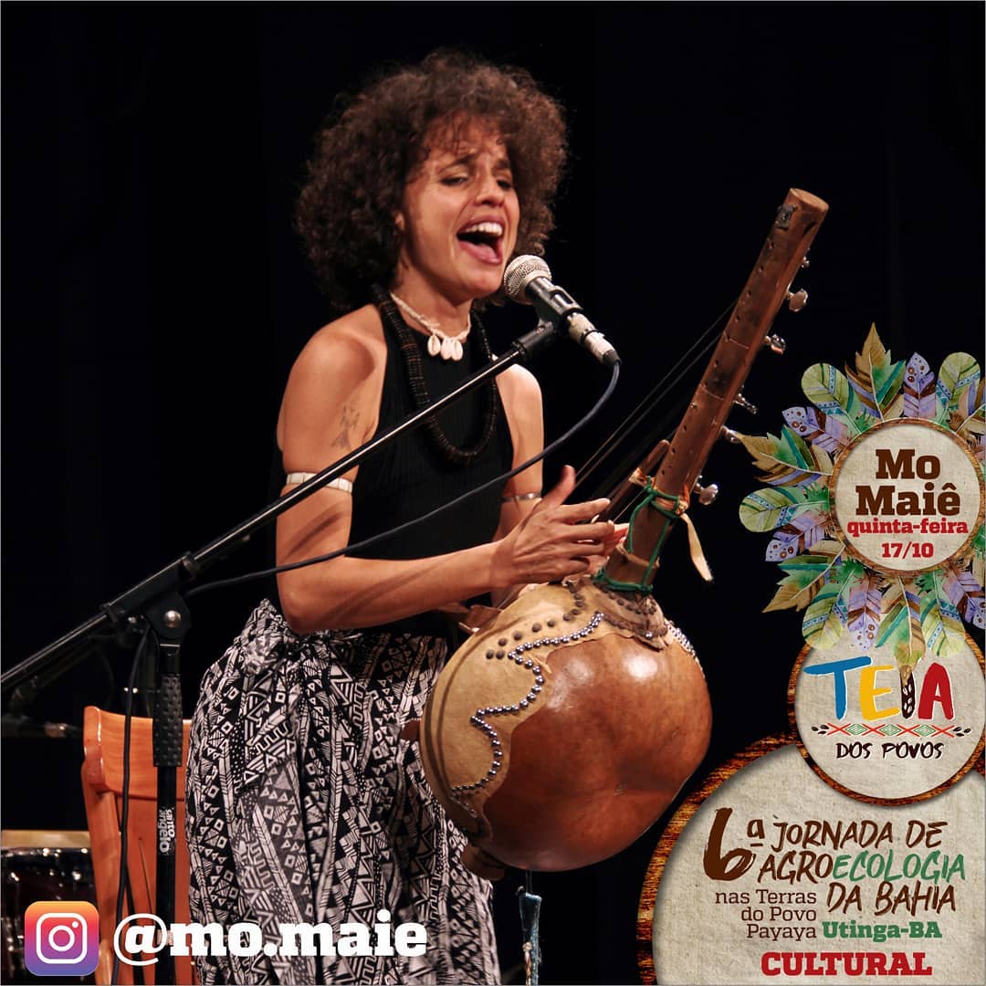 Mo Maiê – Confirmada para a Cultural da VI Jornada de Agroecologia da ...
